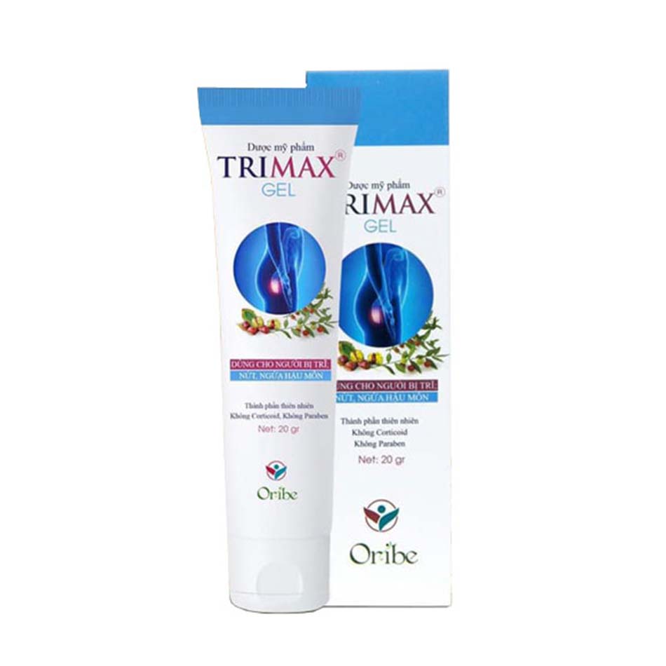 TriMax Gel-giảm đau rát, ngứa, sưng hậu môn do trĩ